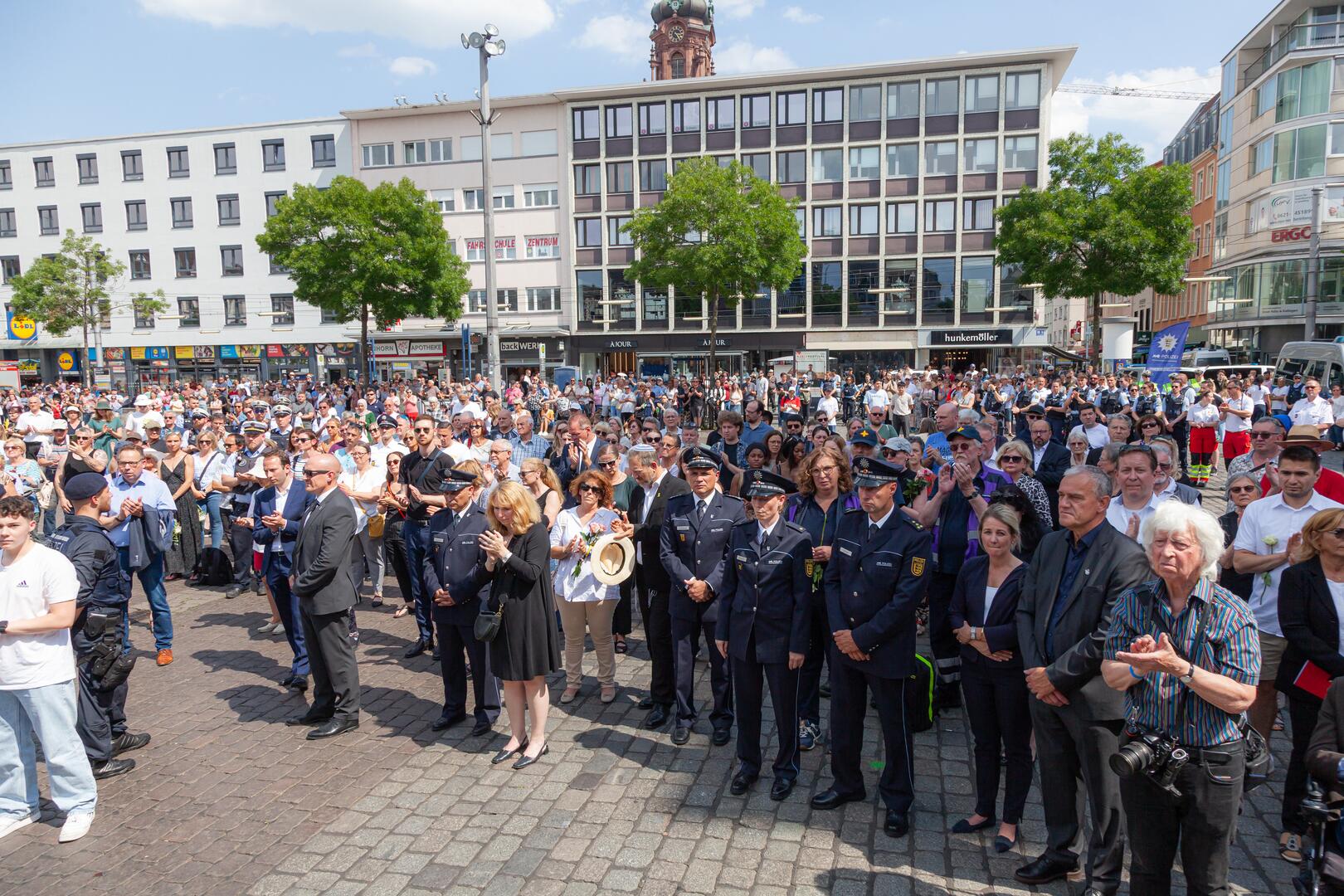 Mannheim gedenkt Rouven Laur | Mannheim.de
